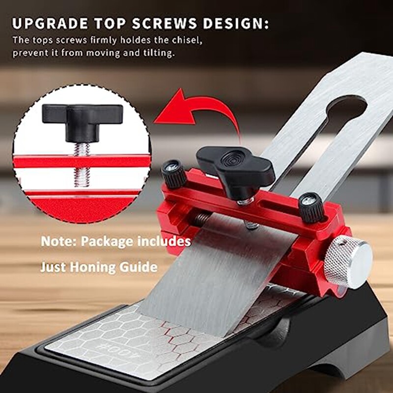 Honing Guide Tool, Chisel Sharpening Jig Tool Fixation for Woodworking ...