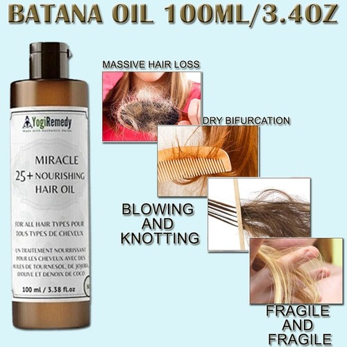 100% Natural Batana Oil From La Moskitia Honduras 3.4 Oz (100G) with 25 ...