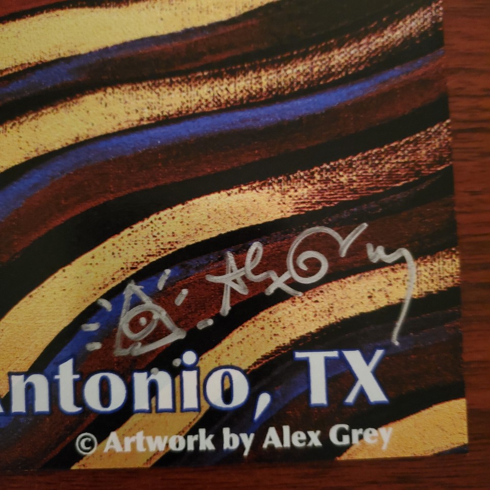 Tool San Antonio Poster 10/25/19 "The Guardian" Alex Grey signed mint ...