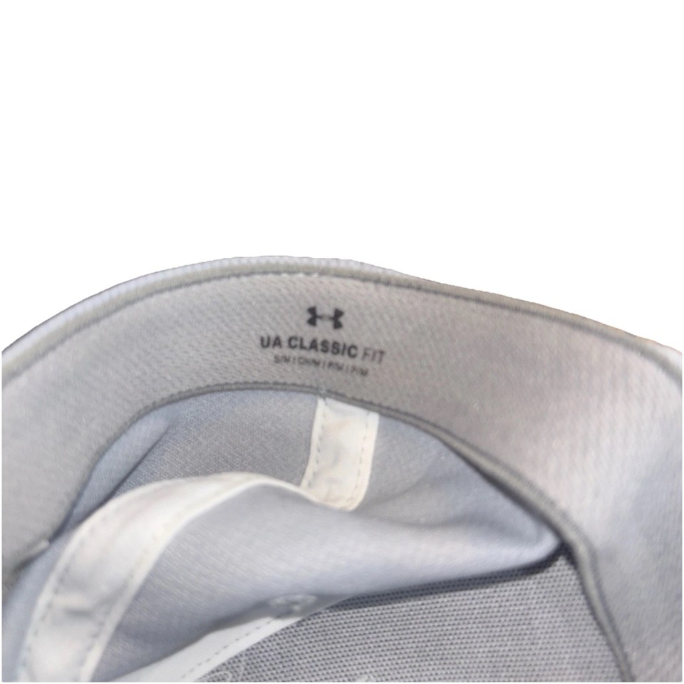 Under Armour Men's Blitzing Stretch Fitted Hat Cap (Gray/Black) Size S/M | eBay