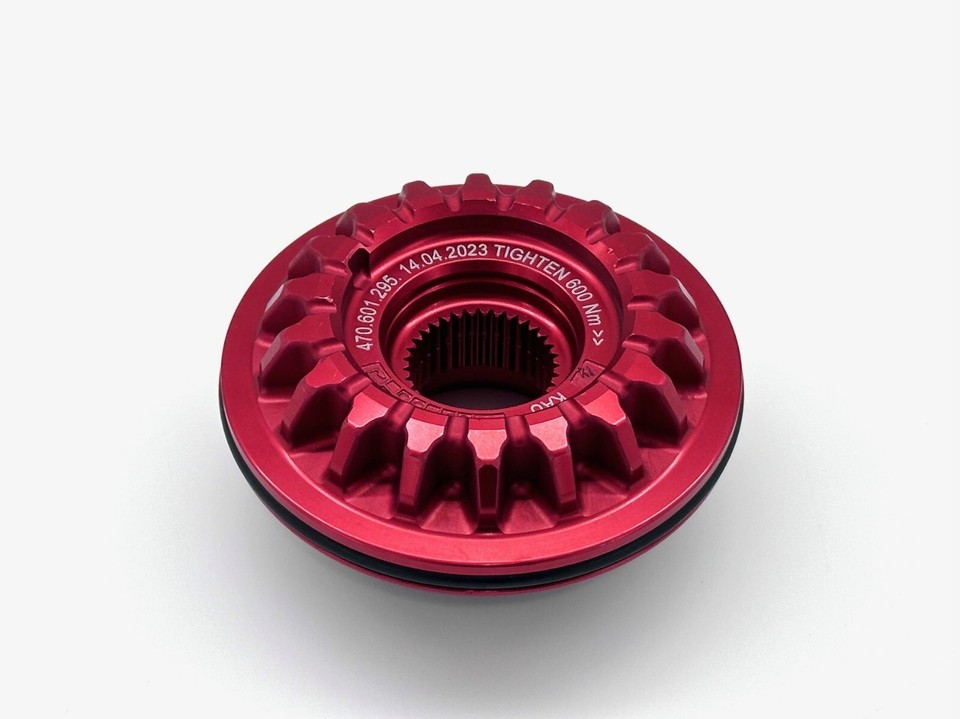 Lamborghini Huracan/Aventador Center Locking Nut Red Brand New OEM ...