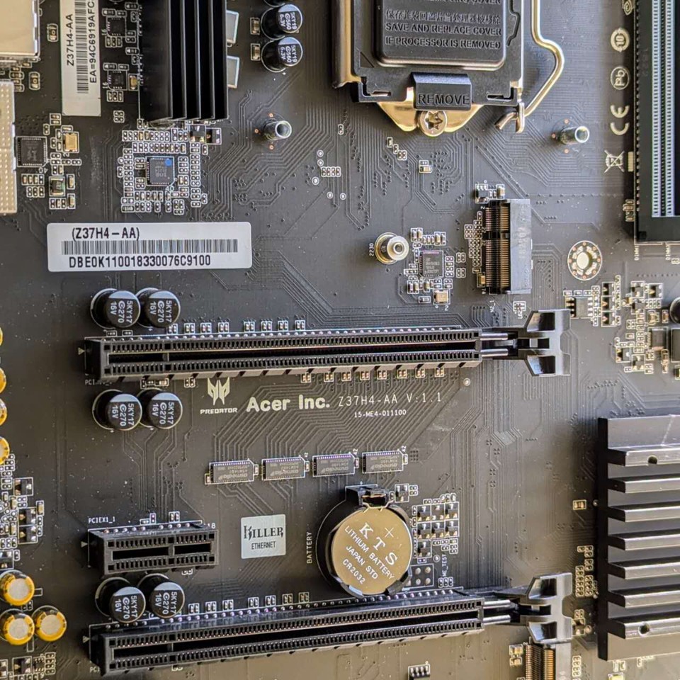 Acer Predator Orion 9000 Z37H4-AA LGA1151 DDR4 Z370 ATX Motherboard | eBay