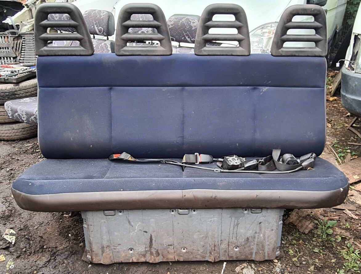 Iveco Daily Crew Cab Truck Quadruple 4 Seater Rear Bench Seat 2006-2012 ...