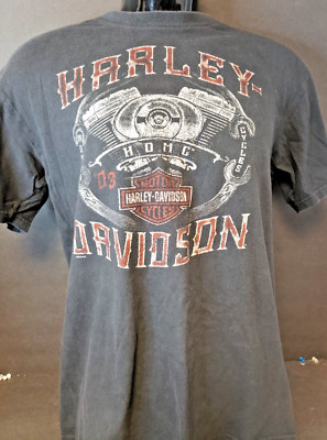 Harley Davidson T-Shirt St Croix Harley Biker Built Riders 4 Riders ...