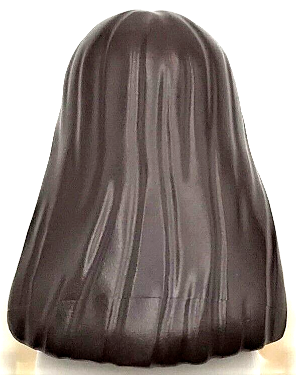 Lego New Dark Brown Minifigure Hair Female Long and Straight Parted in ...