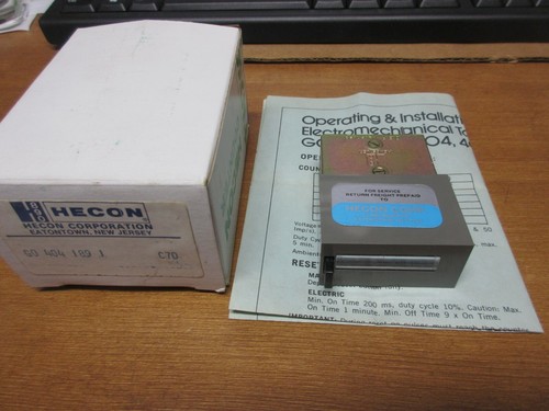 HECON G04041891 (6 Digit Counter) C7D (110 Volt AC) G0-404-189-1 | eBay