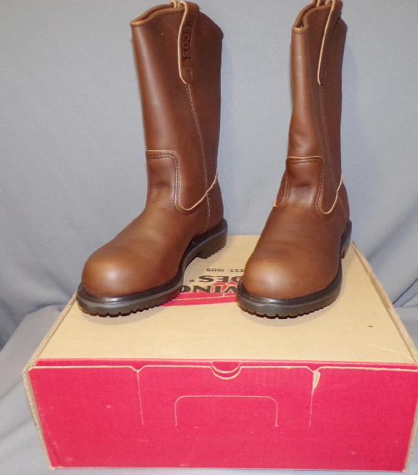 MENS WORK RED WING #2231 USA HUNTING LEATHER COWBOY WELLINGTON BOOTS NEW IN BOX | eBay
