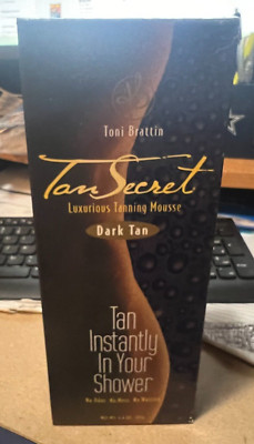 TONI BRATTIN----TAN SECRET --TAN INSTANTLY IN YOUR SHOWER--DARK TAN--4. ...