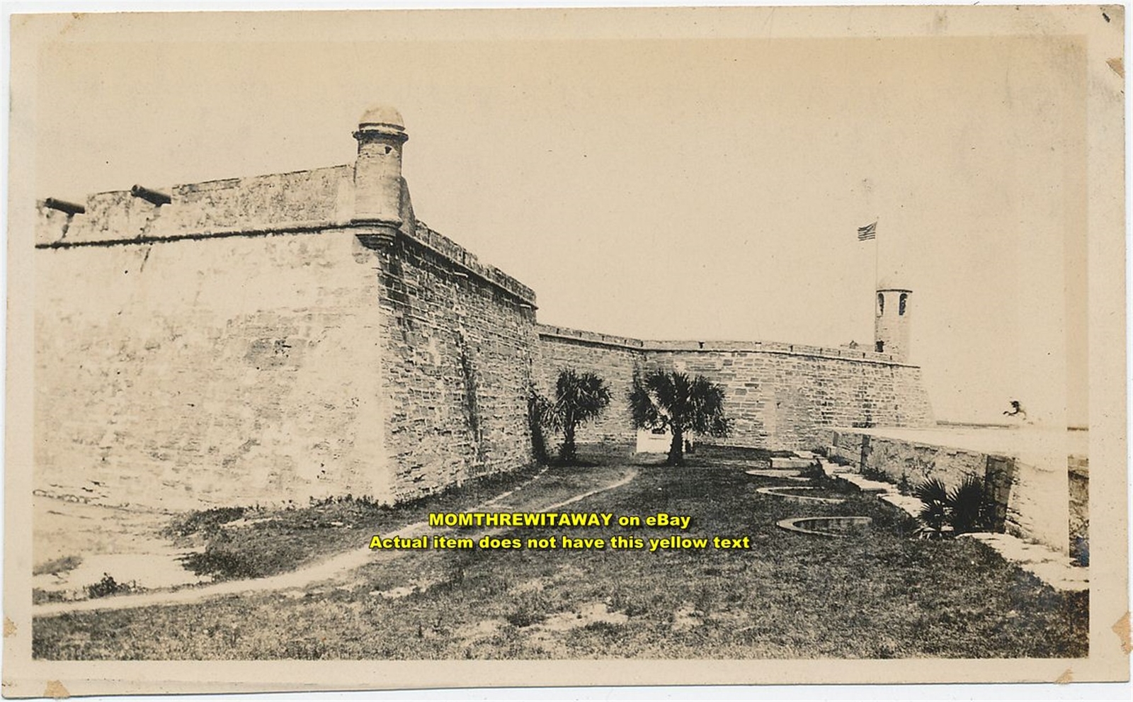 1927 Photo SE Salient Fort Marion St Augustine Florida | eBay