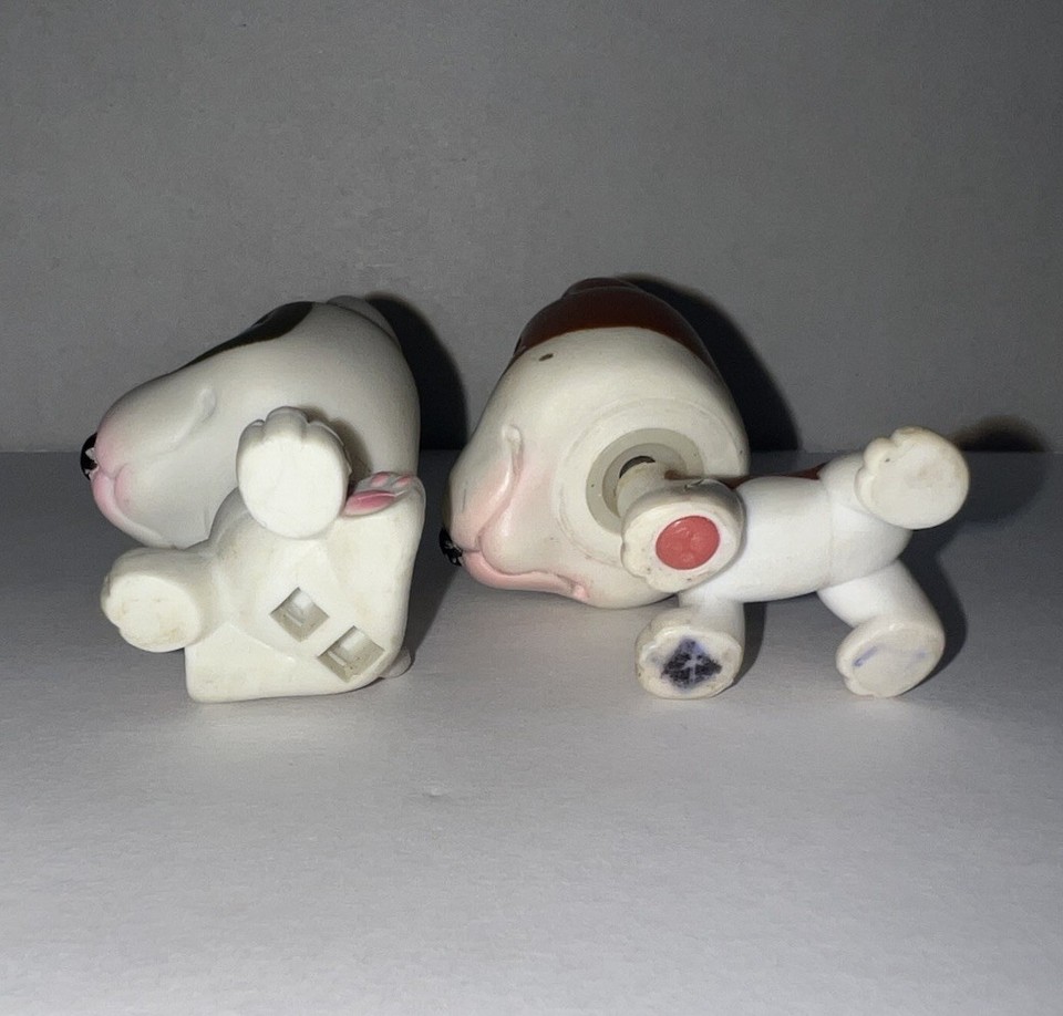 Littlest Pet Shop Bull Terrier Black and Brown Diary Dog No # & #154 ...