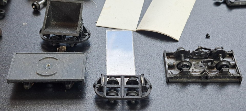 Model Railway - 009 HOe Gauge - Spare Rolling Stock Model Kit Parts ...