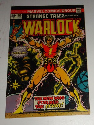 STRANGE TALES #178 WARLOCK STARLIN CLASSIC 1ST MAGUS VF 1975 COOL COVER ...