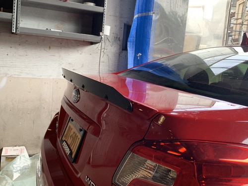 PERRIN Performance Gurney Flap for WRX Fits STI 2015 2016 for sale ...