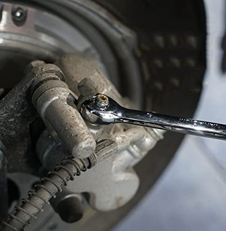 2X Strong Flare Nut Wrench Open-Ended Brake Pipe Spanner set 9mm, 8mm ...