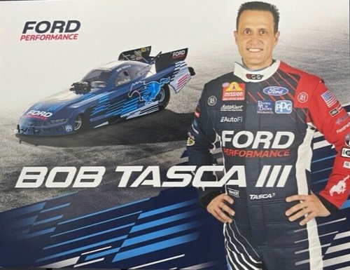 VRHTF NHRA "2024 BOB TASCA FORD PERFORMANCE" HAND OUT EXCELLENT ...