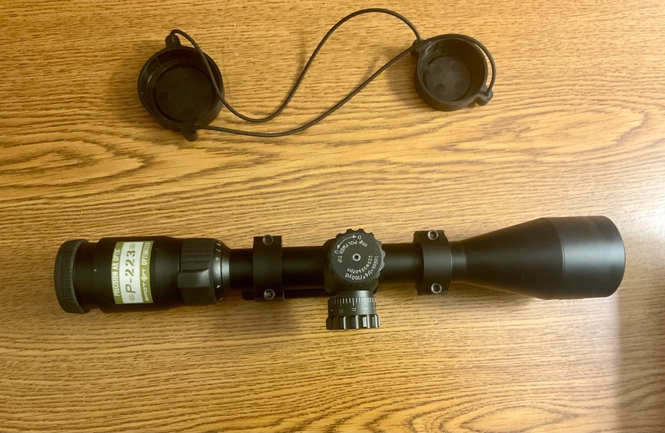 NIKON P-223 RIFLE SCOPE, 3-9X40BDC 600 RCTICLE, INCLUDES MOUNT | eBay