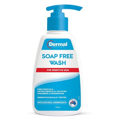 DERMAL SOAP FREE WASH 250ML THERAPY - DERM/T NOURISH DRY SKIN | eBay