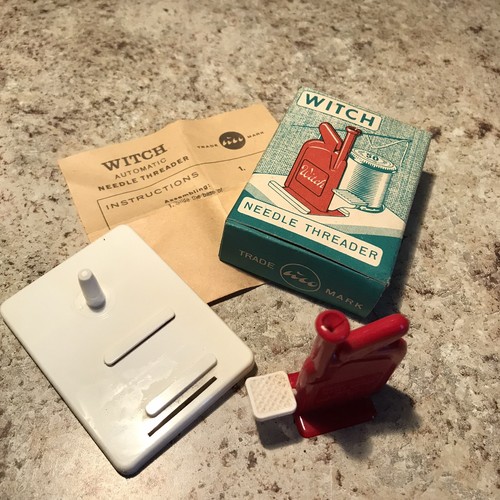 Vintage Witch Automatic Needle Threader w/ lnstructions Germany | eBay