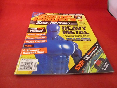 Game Players Magazine April 1994 Rise of the Robots Sega Genesis Super ...