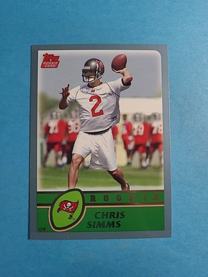 Chris Simms 2003 Topps Football Card # 325 I8118 | eBay