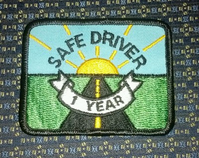 SAFE DRIVER 1 YEAR TRUCKING PATCH | eBay
