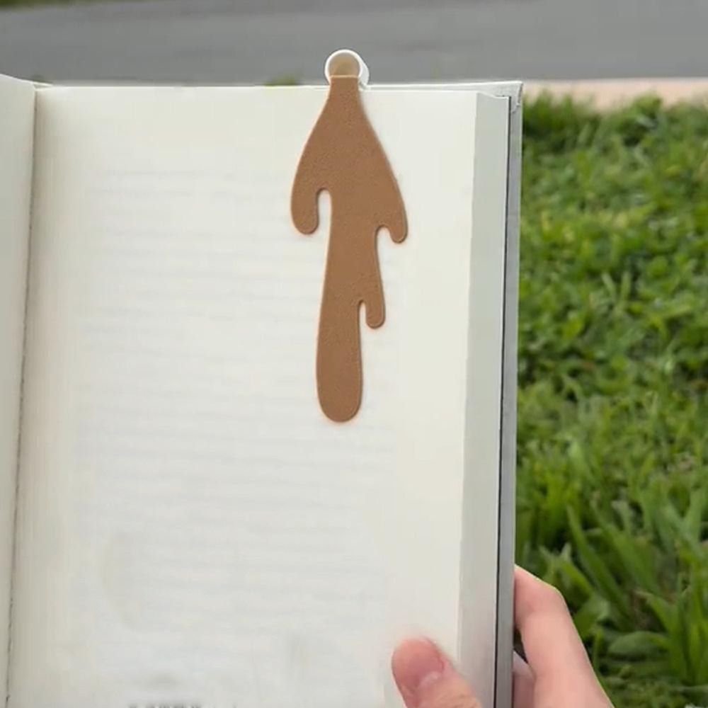 Creative Spilled Coffee Bookmark Funny Coffee Cup Spill Bookmark ...