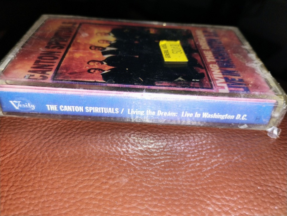 Canton Spirituals Sealed NOS Cassette Tape Living The Dream Live ...