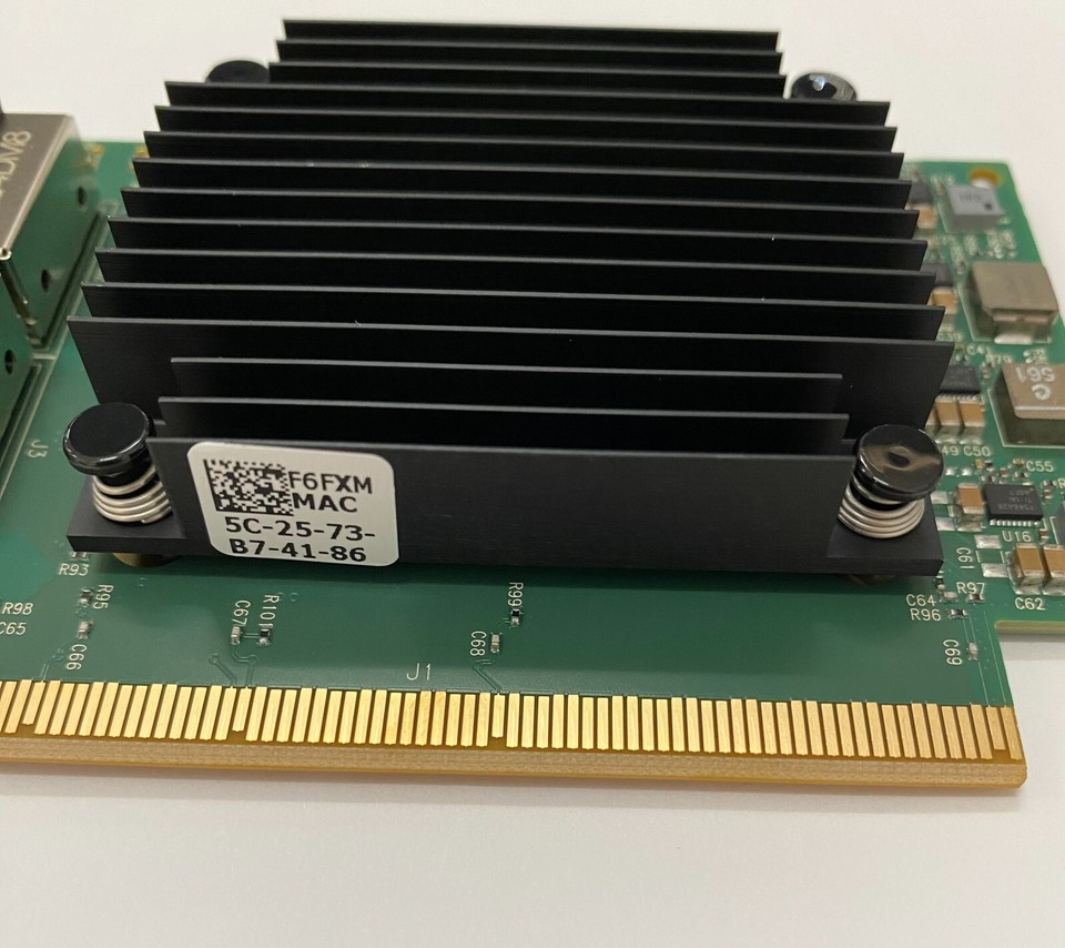 Dell Mellanox CX623106A ConnectX-6 QSFP56 Network Adapter Card F6FXM | eBay