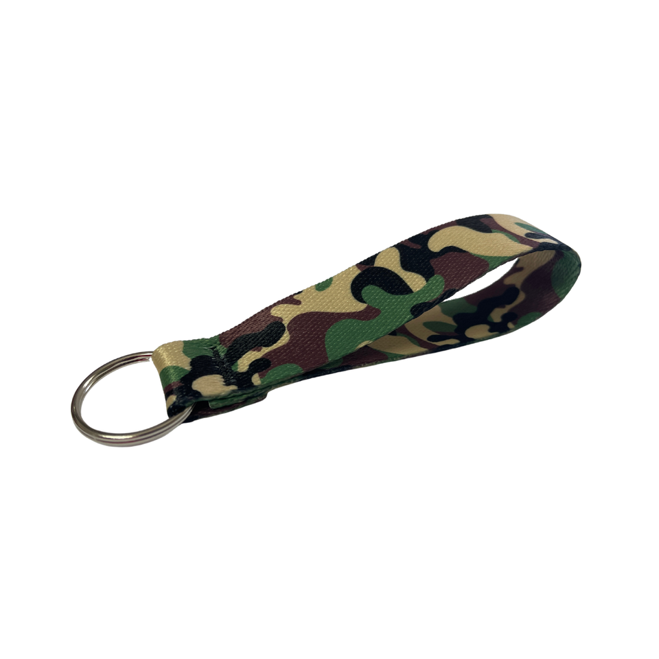Women Key Fob Key Chain Fabric Wristlet Wrist Lanyard Strap | eBay