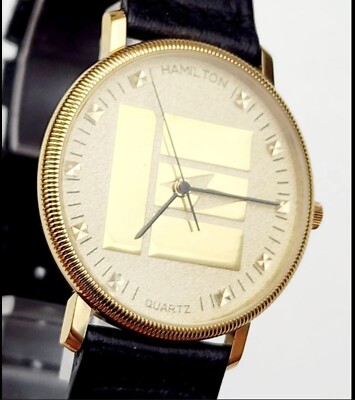 RARE, UNIQUE Men's Vintage 90's Watch HAMILTON 8102. In box | eBay