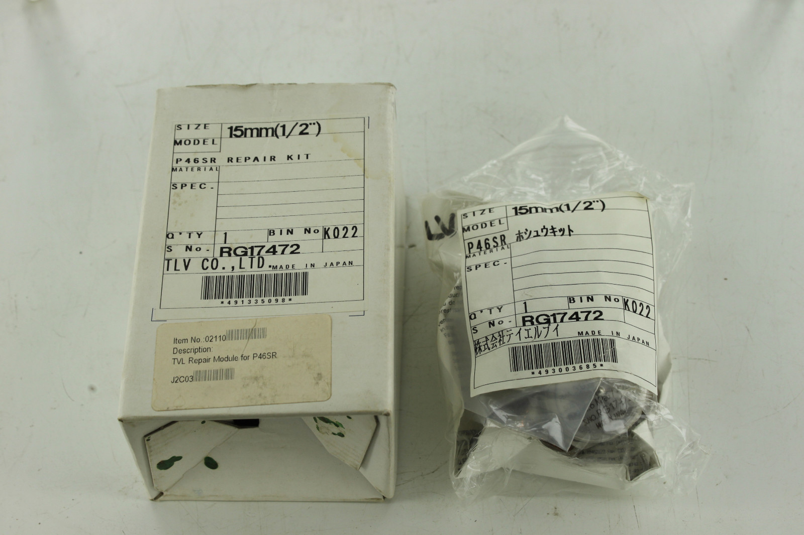 TLV P46SR REPAIR KIT NEW | eBay