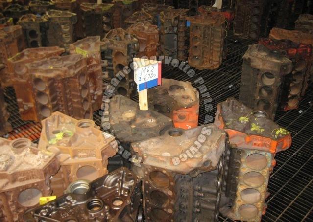 1962-1963 Chevrolet 327 Engine Block GM# 3782870 1962 Dated | Genuine ...