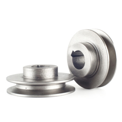 Cast Iron V-Belt Pulley Groove Width 1/2" Drive Pulley A-Groove Disc ...