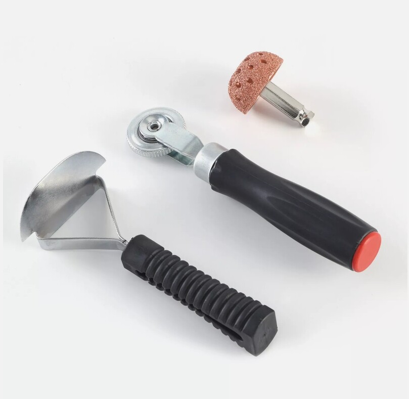 Tire Repair Patch Tool Liner Scraper Kit Grinding Head Buffing Wheel ...