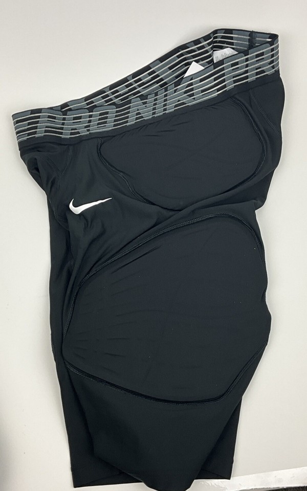 Nike Pro Hyperstrong NBA Basketball Padded Compression Shorts Black 2XL ...
