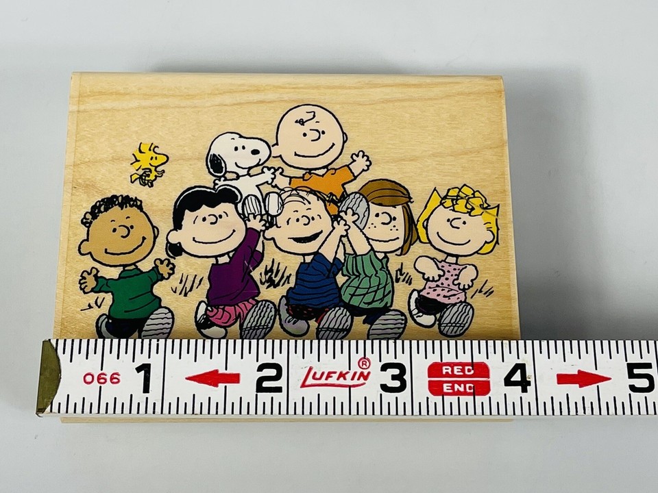 Peanuts Gang CHARLIE BROWN SNOOPY Characters LARGE STAMPABILITIES ...