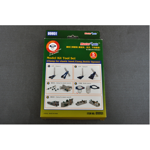 Trumpeter Model Kit Tool Set (Clamp for elastic band, Clamp, Bottle ...