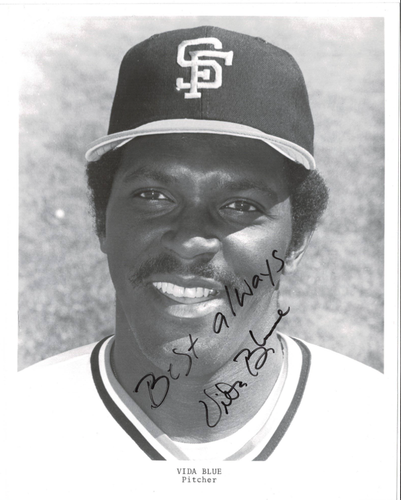 Vida Blue signed autographed 8x10 photo AMCo COA 20778 | eBay