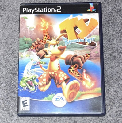Ty Tasmanian Tiger PS2 (Sony PlayStation 2, 2002) EA Games ...