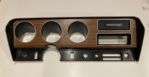 1970 - 1971 - 1972 Pontiac GTO Instrument Cluster Housing Dash Bezel Non AC | eBay