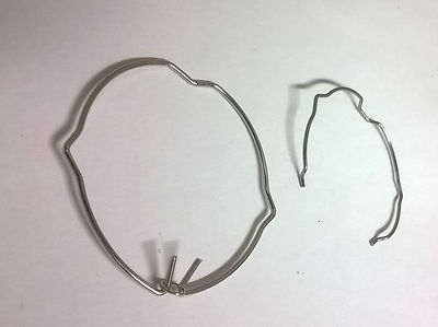 Downlight lamp clip spring retaining ring with lugs spare 35mm MR11 ...