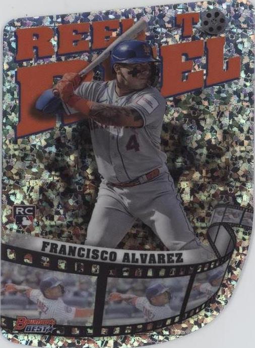 2023 Bowman's Best - Reel to Reel Die-Cuts Francisco Alvarez #RR-18 ...