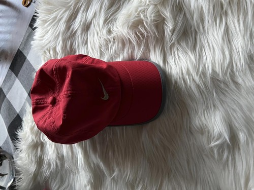 Nike Red Fitted Cap - Stylish and Comfortable | eBay