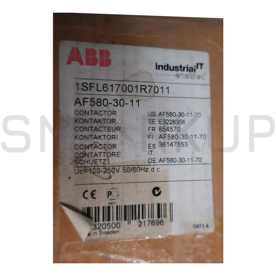 New In Box ABB AF580-30-11 1SFL617001R7011 Contactor | eBay