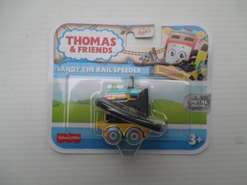 FISHER-PRICE THOMAS & FRIENDS - *SANDY THE RAIL SPEEDER* NEW LOOK! 3 ...