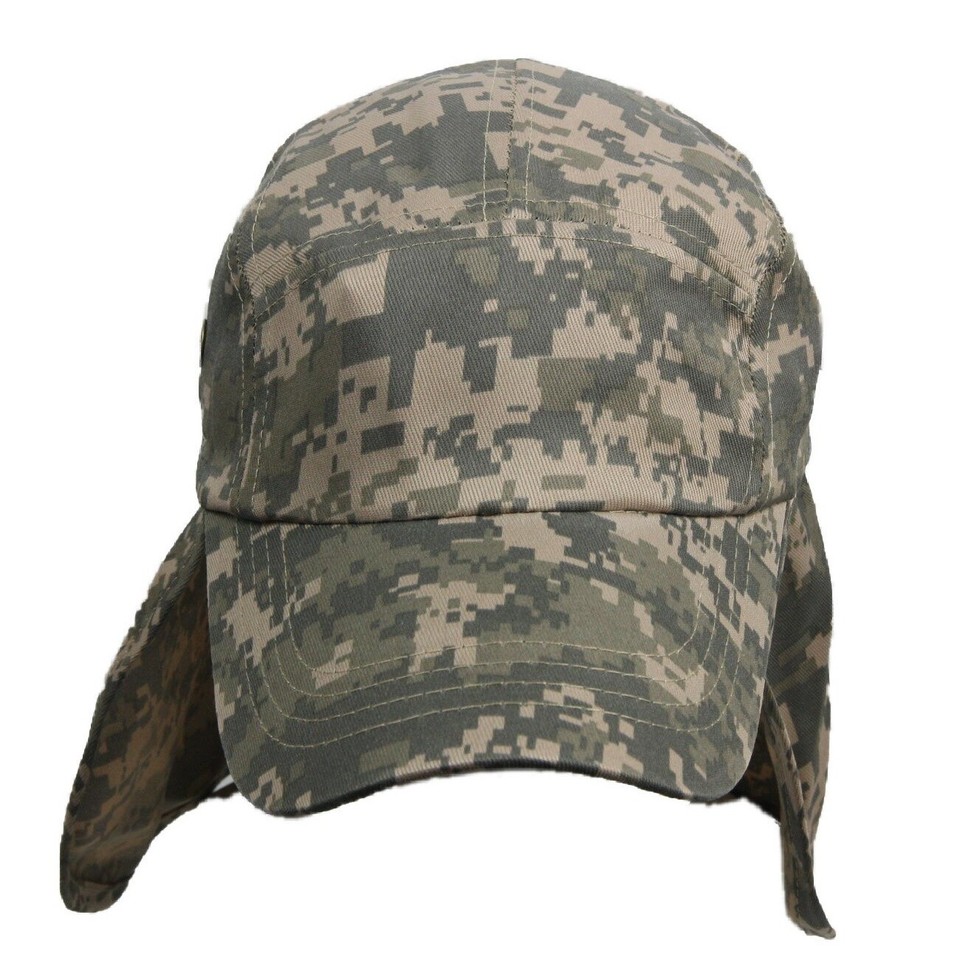 Neck Cover Garden Camping Cap Hunting Hiking Fishing Ear Flap Sun Camo ...