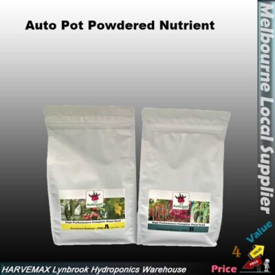 Autopot Powder Nutrient Part A & B 1KG Auto Pot Plant Food | eBay Australia