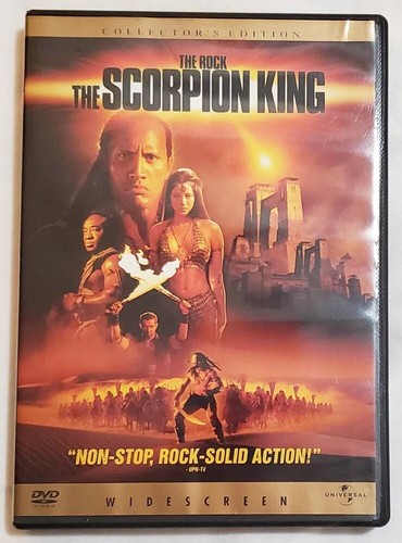 The Scorpion King DVD Collectors Edition Widescreen 2002 Universal ...