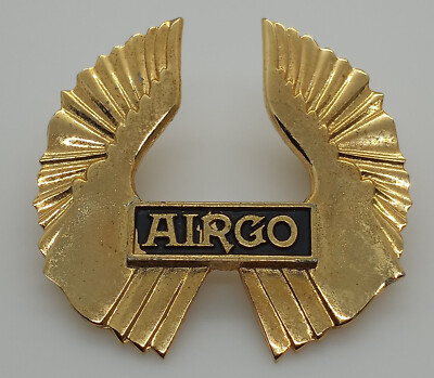 AirGo Airlines Pilot Hat Badge | eBay