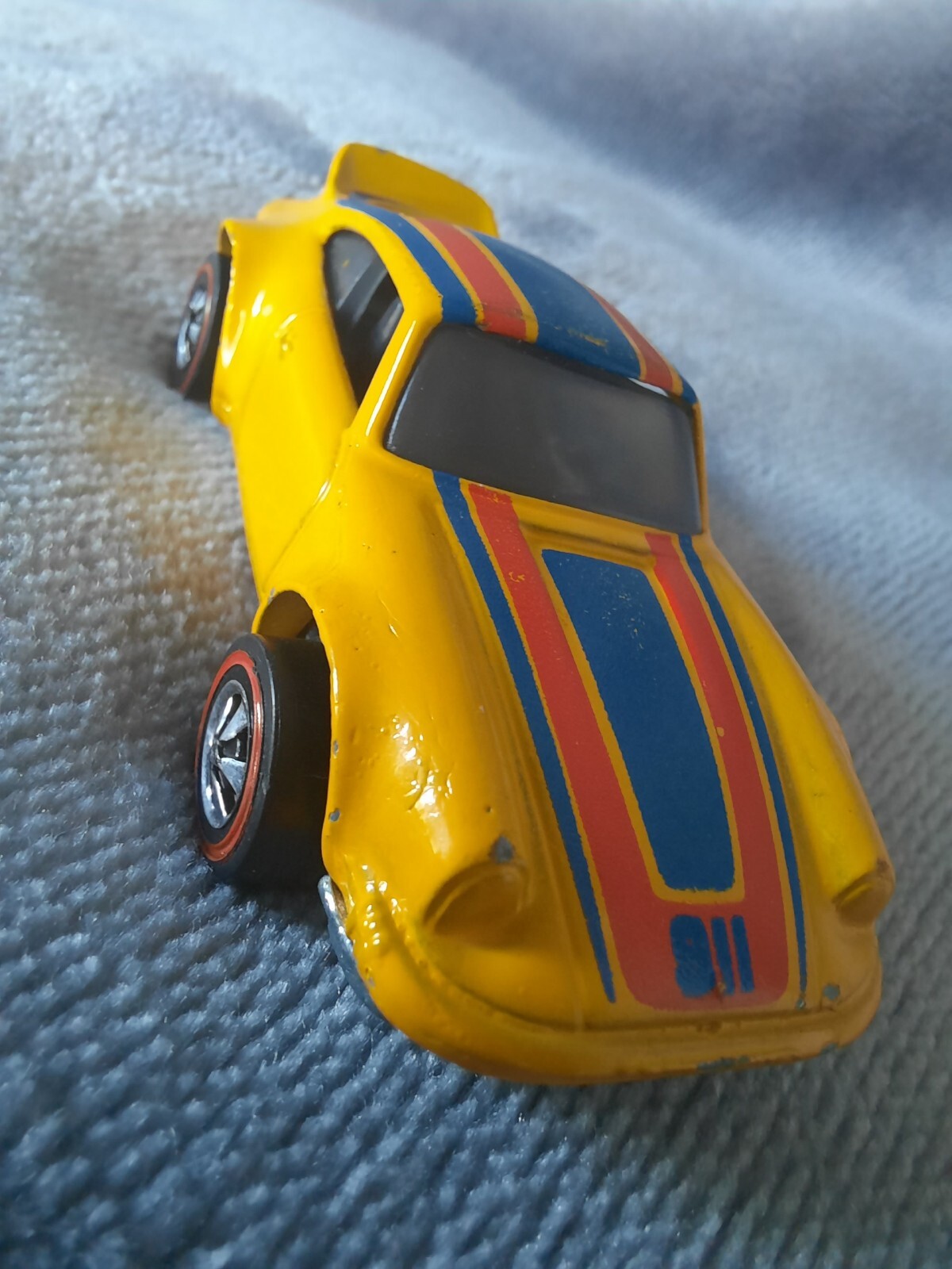 Vintage Hot Wheels 1974 Redline Porsche Carrera In Yellow - Great ...
